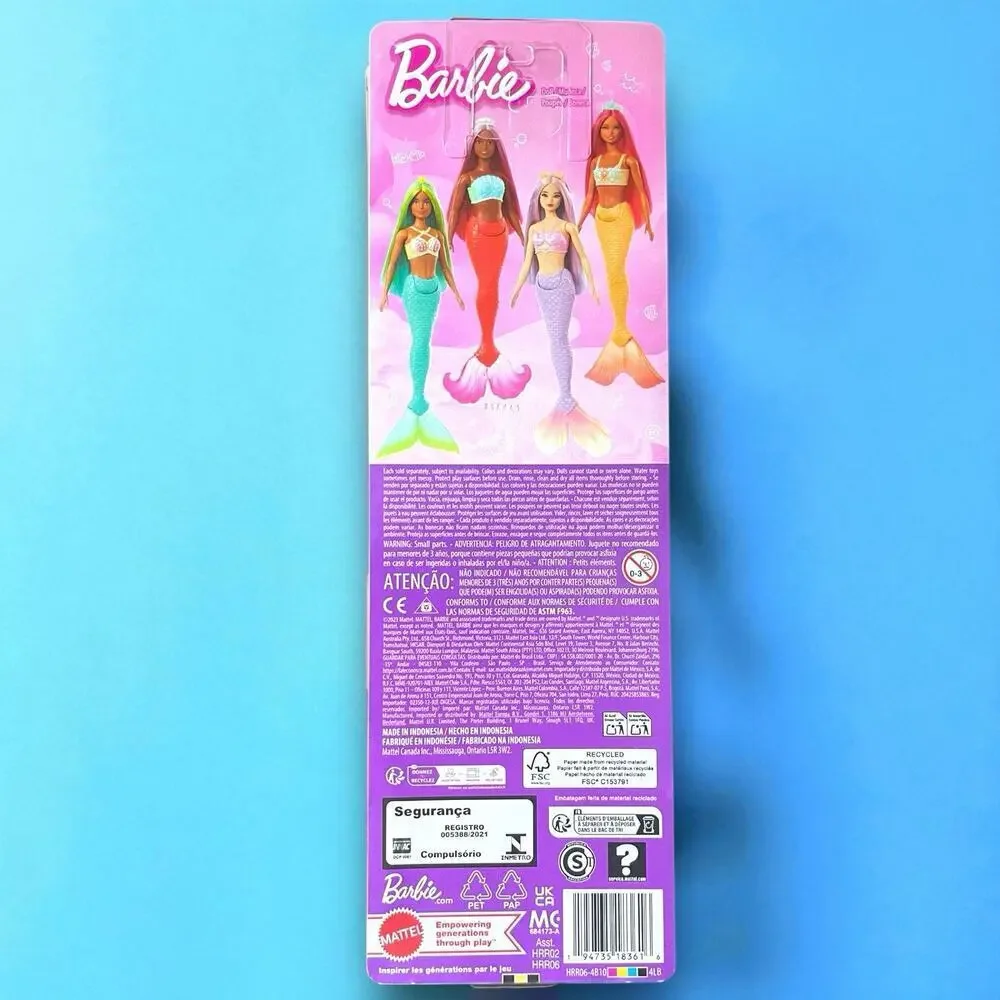 Mattel | Toys | Nrfb Barbie Dreamtopia Mermaid Doll Odile Purple Hair ...